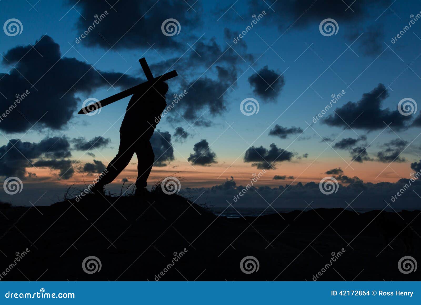 Cross Carrier stock photo. Image of salvation, cross - 42172864