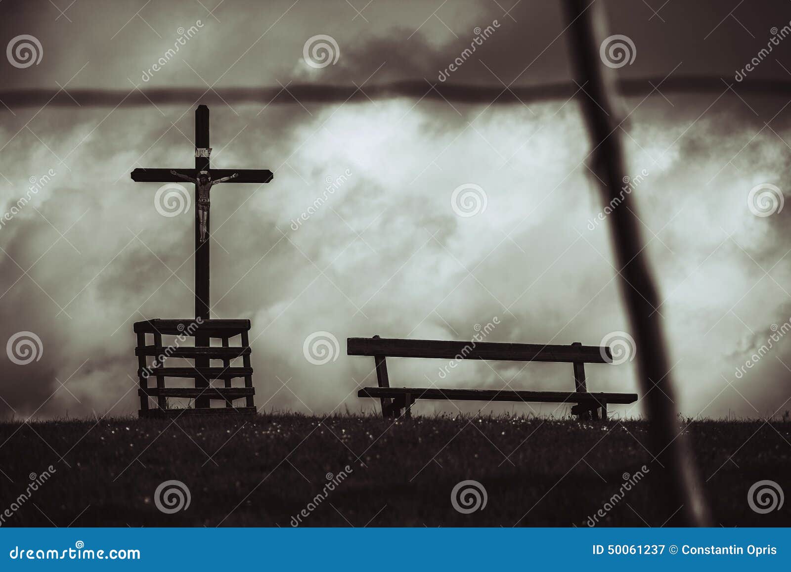 Christian Symbol Of Truth Or Budded Cross Symbol With White Background ...