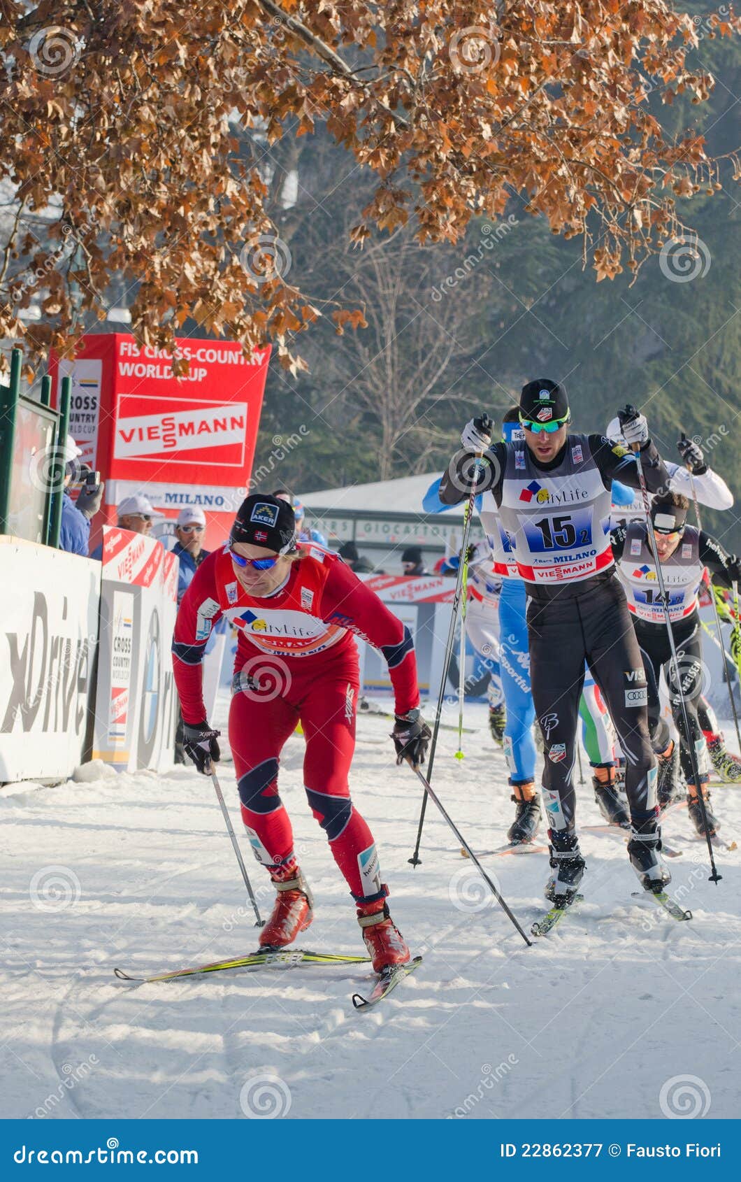 Nordic ski race editorial photography. Image of cross - 22862377