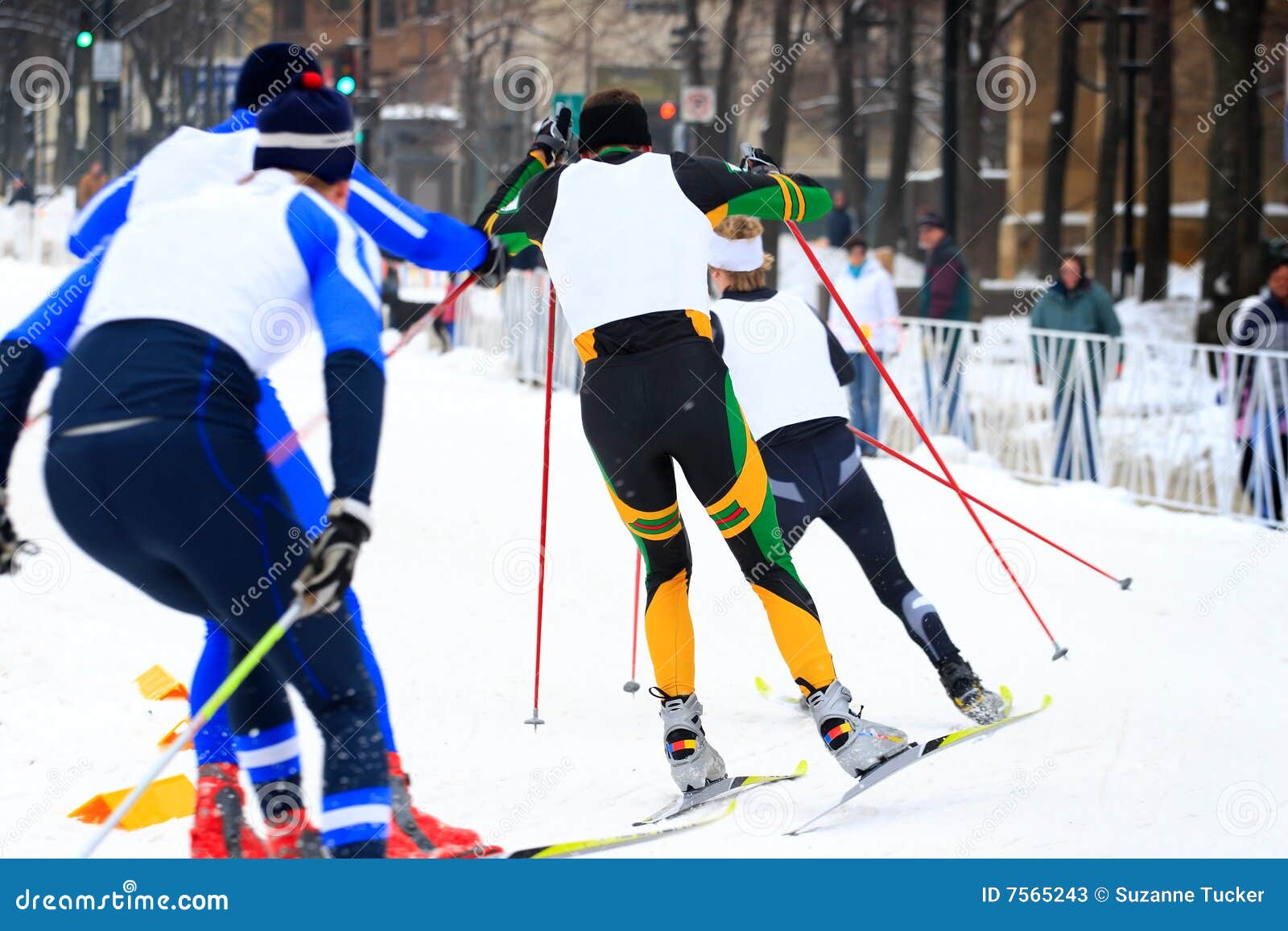 Cross country ski race stock image. Image of male, event - 7565243