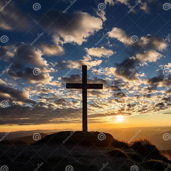 Cross stock illustration. Illustration of concept, almighty - 328319498