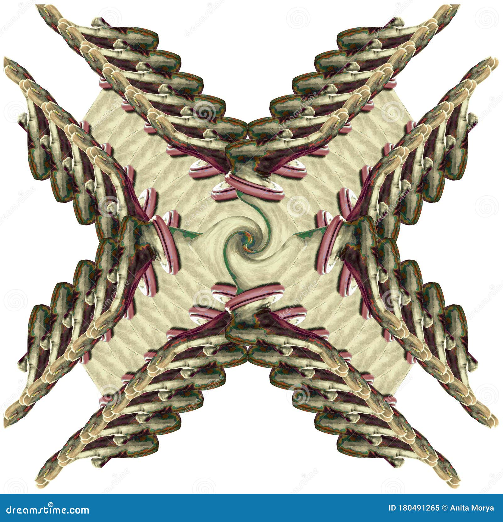 Cross Effect Graphic Design for Business Stock Illustration ...