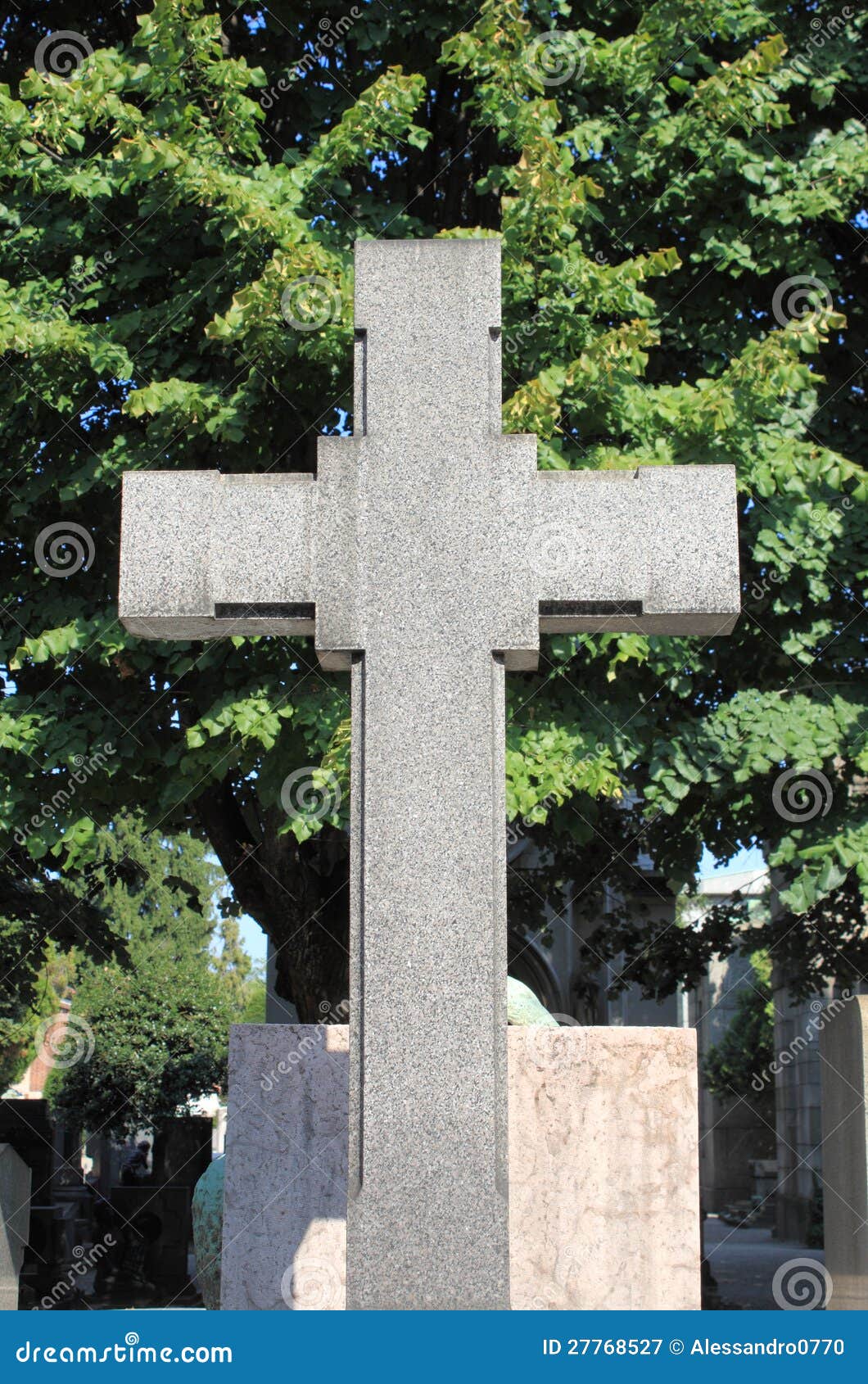 Cross Gravestone Stock Image | CartoonDealer.com #5263903
