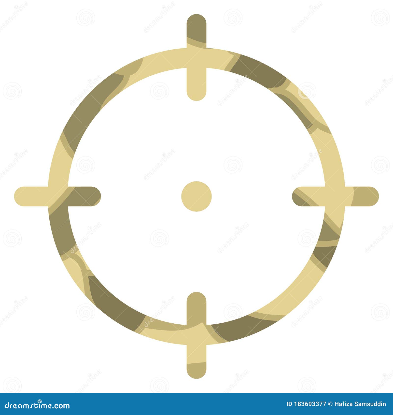 Cross-hair, Reticle, Target Mark Icon, Symbol And Logo. Accuracy ...