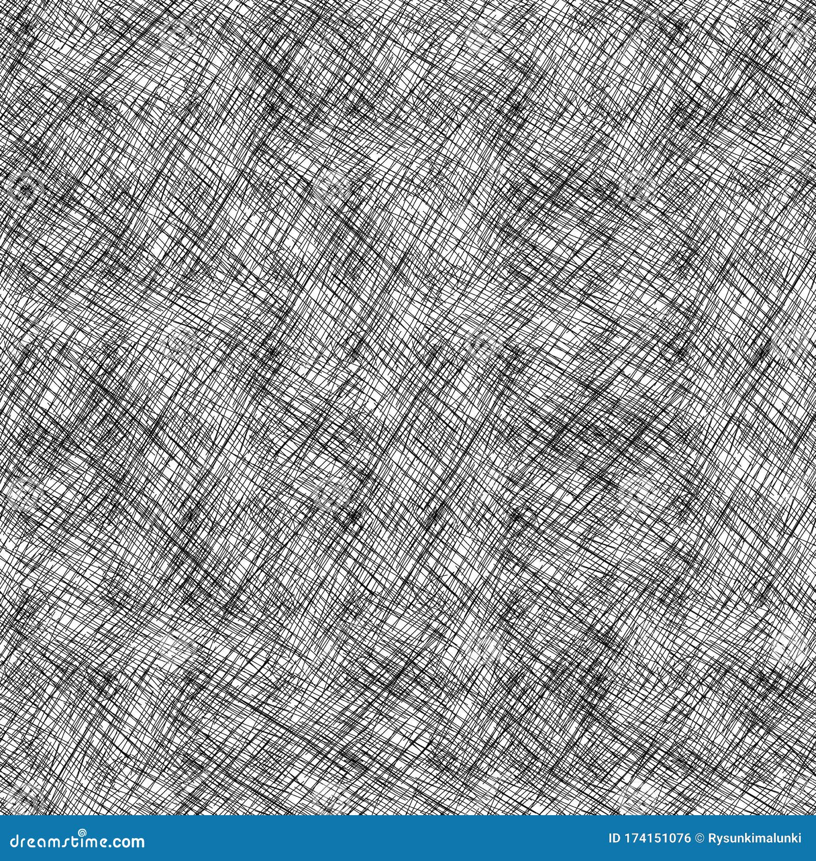 Cross Hatched Texture Seamless Vector Pattern Stock Vector ...