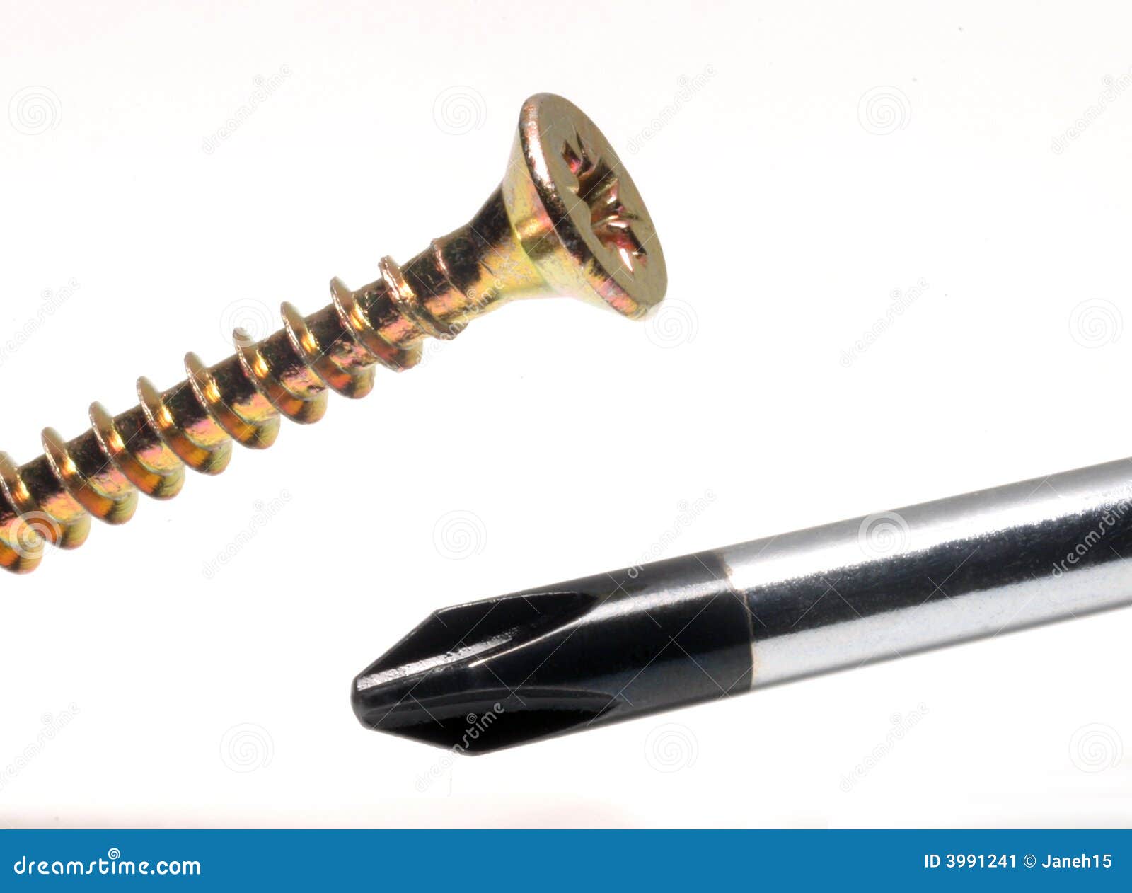 Cross Head Screwdriver Picture. Image: 3991241