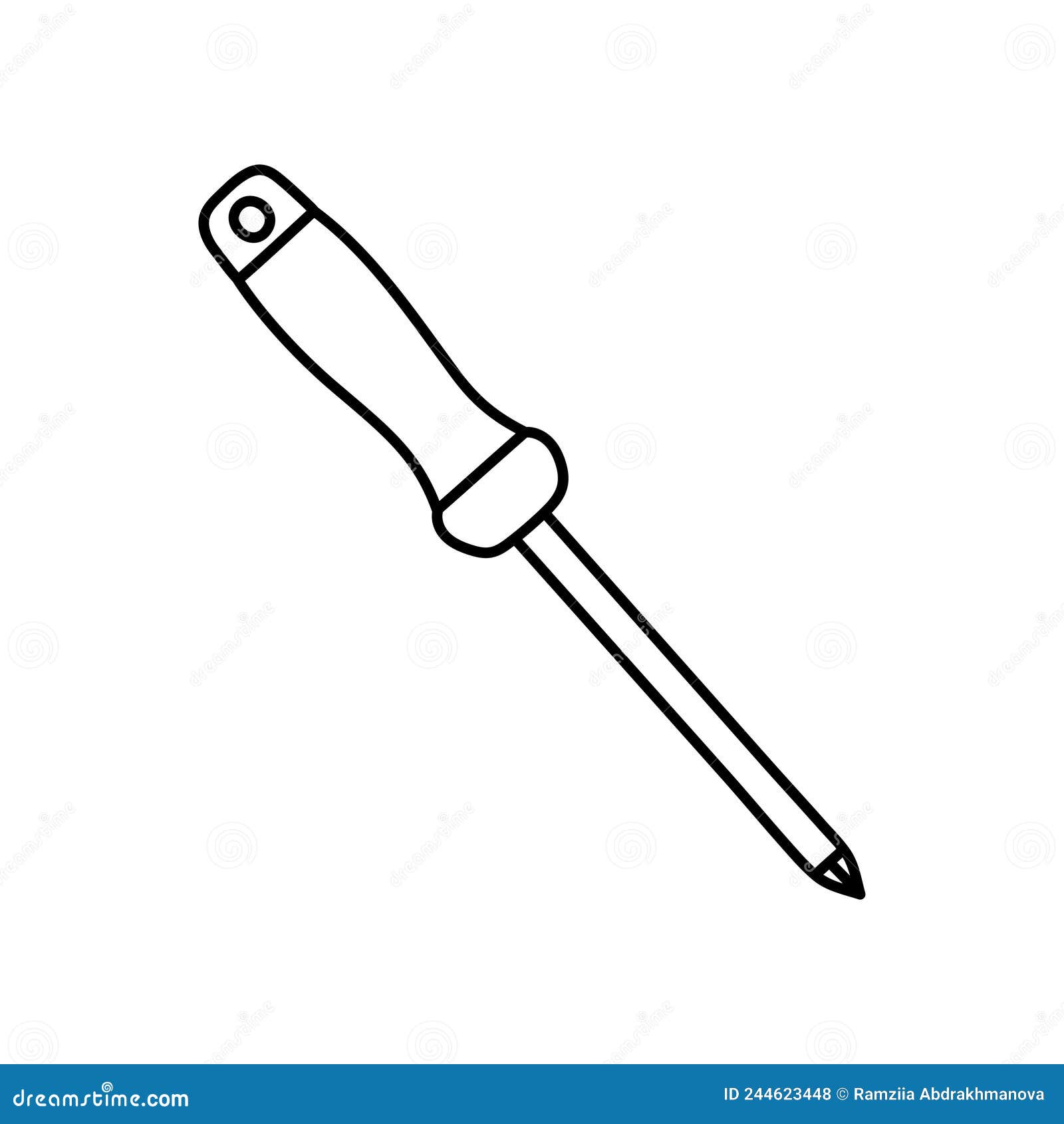 Phillips Head Screwdriver Drawing