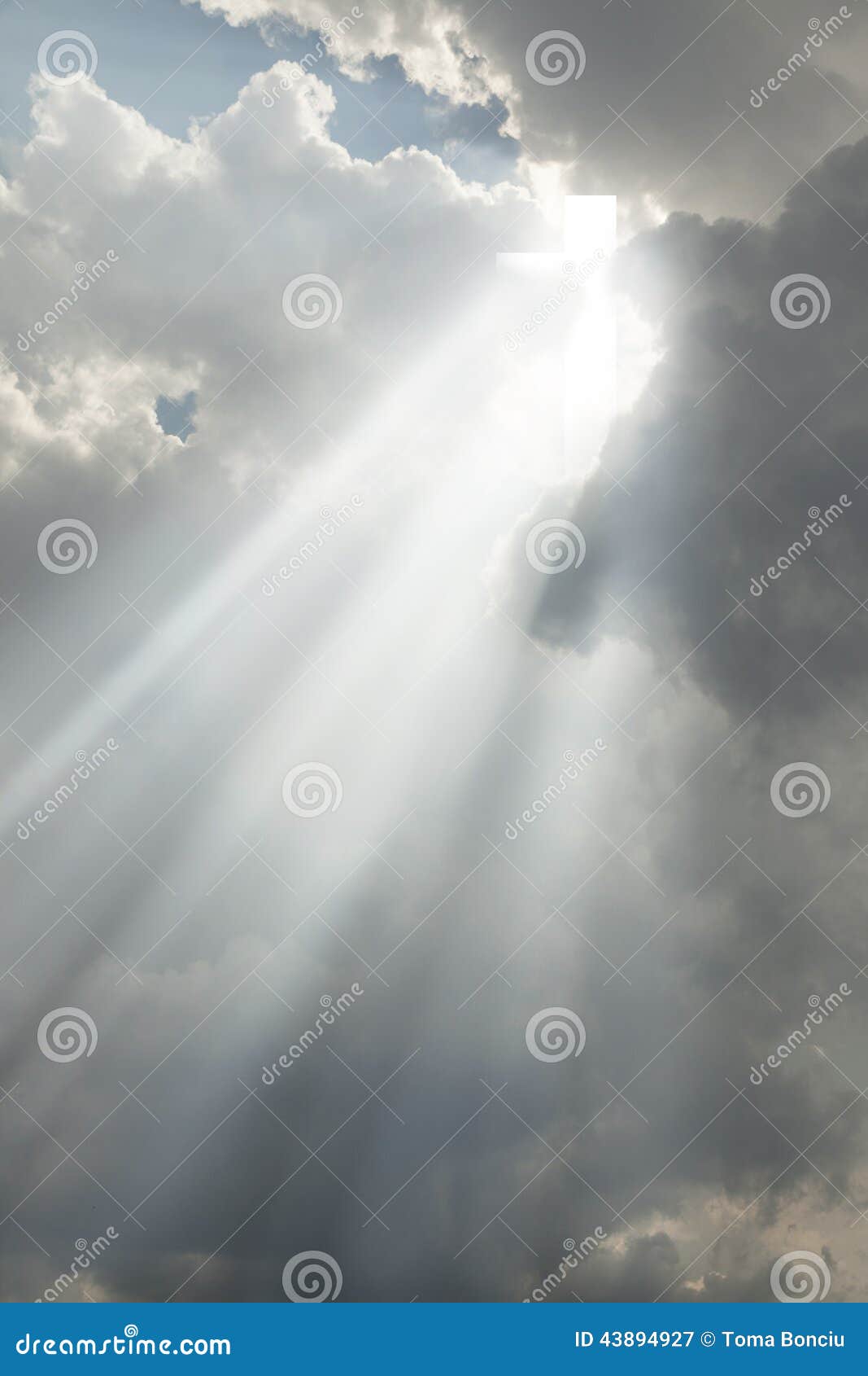 Heavenly Light Shining Down