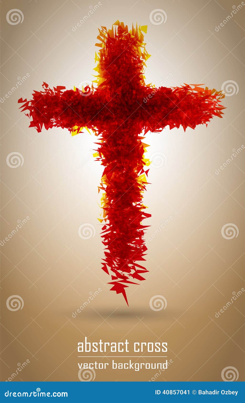 Cross icon stock vector. Illustration of catholic, icon - 40857041