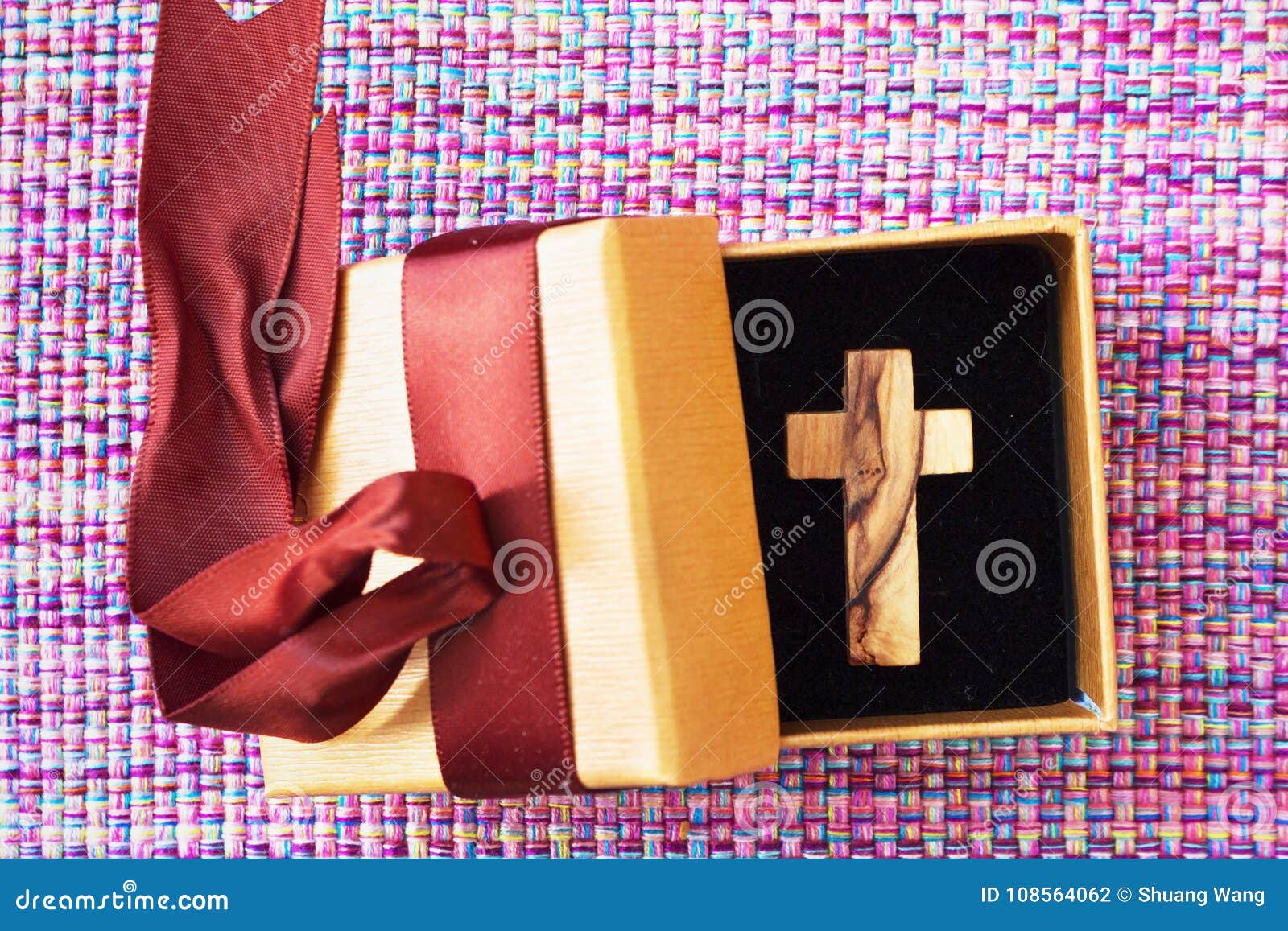 The Cross is a Wonderful Present Stock Photo - Image of christ, nature ...