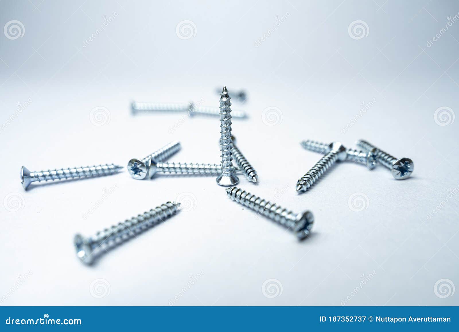 Cross Iron for Construction Stock Image - Image of silver, isolated ...
