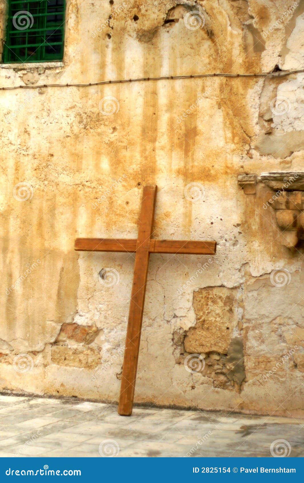 A cross in jerusalem stock photo. Image of christianity - 2825154