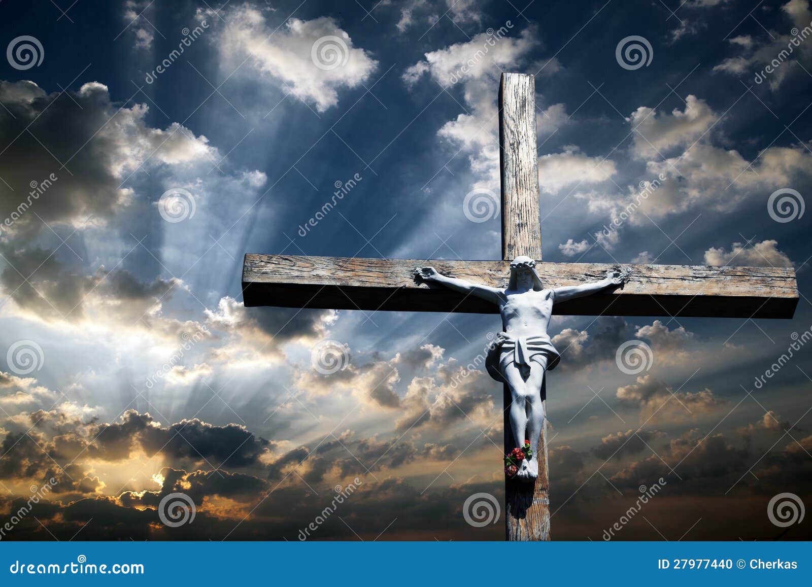 Cross of Jesus Christ stock photo. Image of easter, friday - 27977440