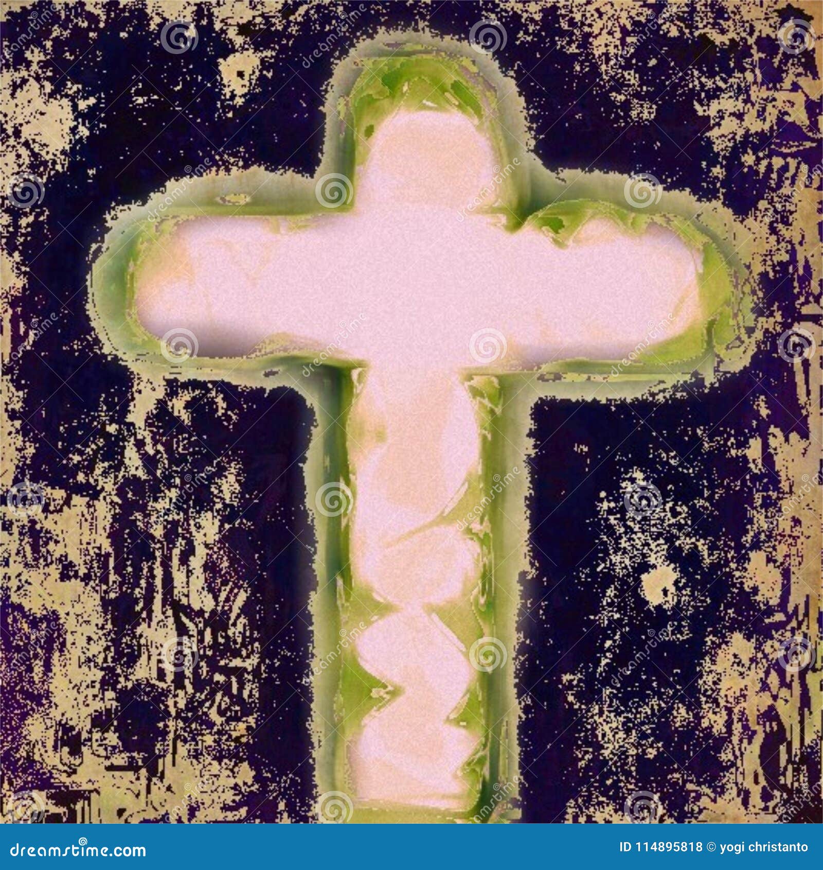 Cross of Jesus Christ Savior Stock Vector - Illustration of bright ...