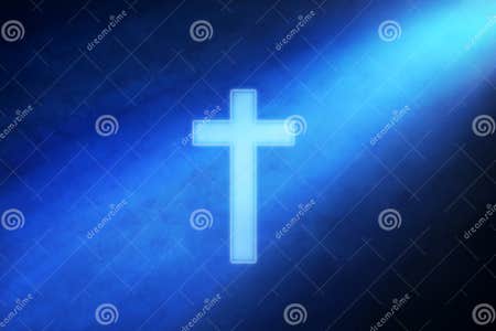 Cross in the Light Background Stock Image - Image of backgrounds ...