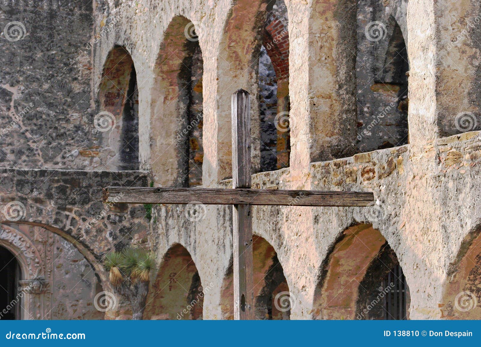 Cross at he Mission stock photo. Image of mission, cross - 138810