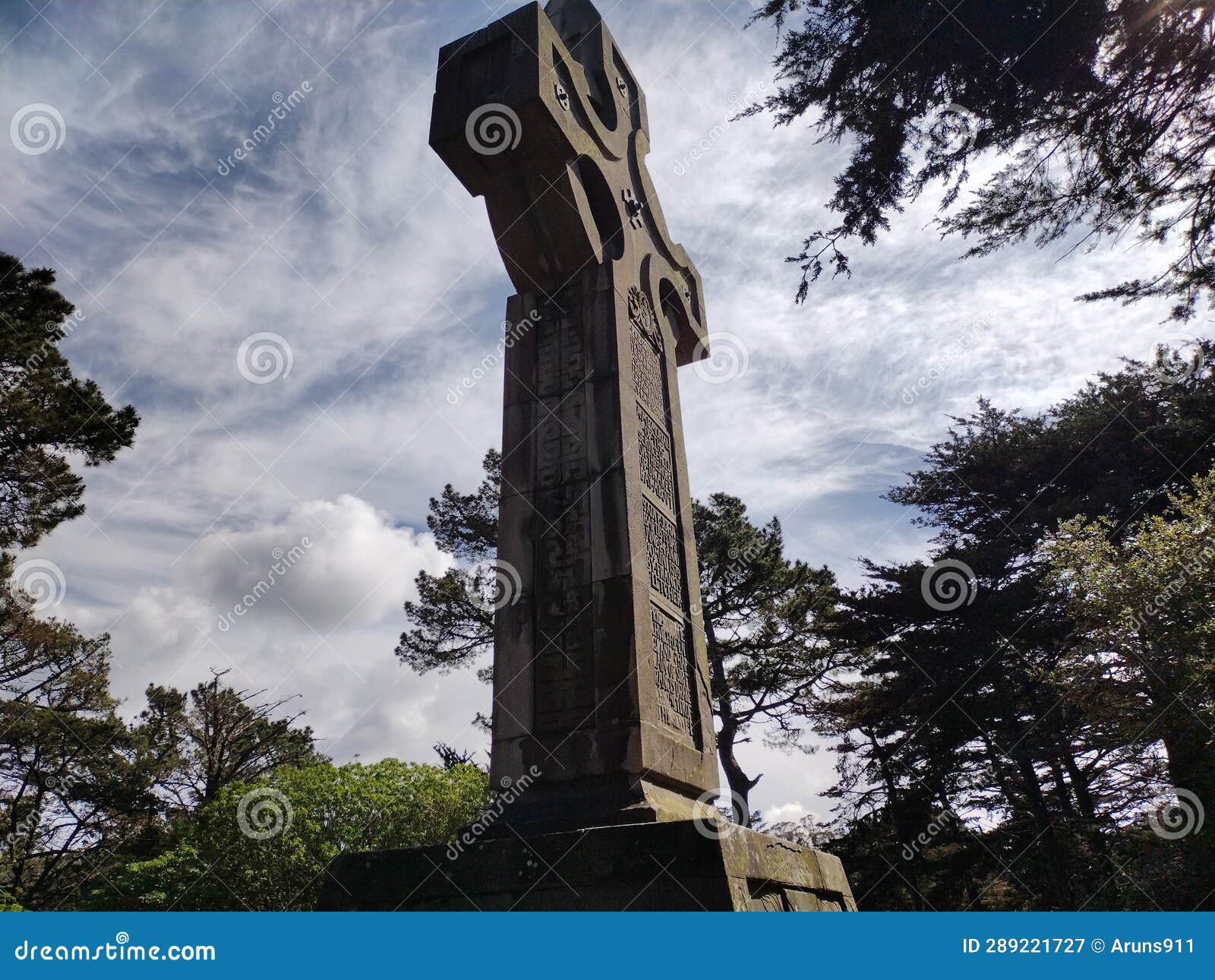 Cross at Mount Davidson, San Francisco, California Editorial ...