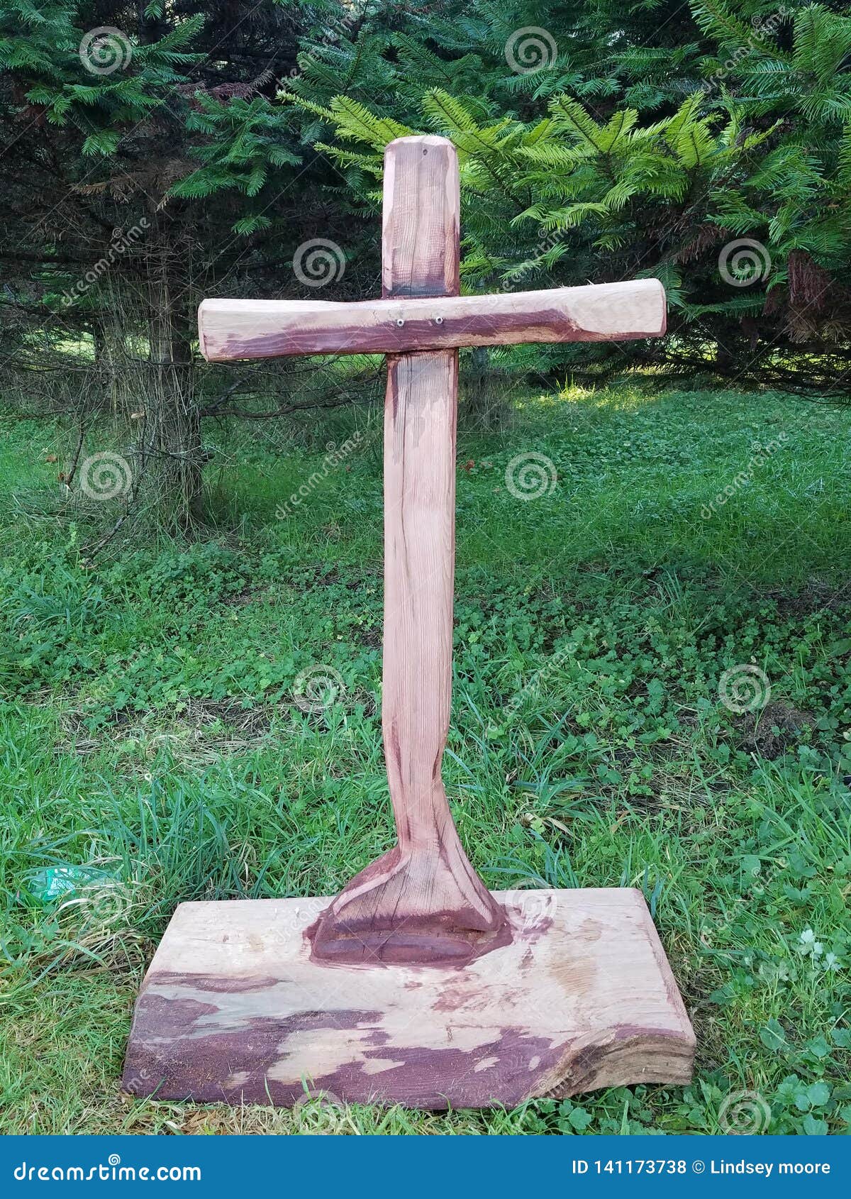 Cross of nature stock photo. Image of religious, cross - 141173738
