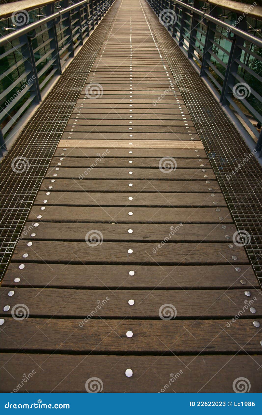 Cross-over Bridge in Vertical Composition Stock Image - Image of bridge ...