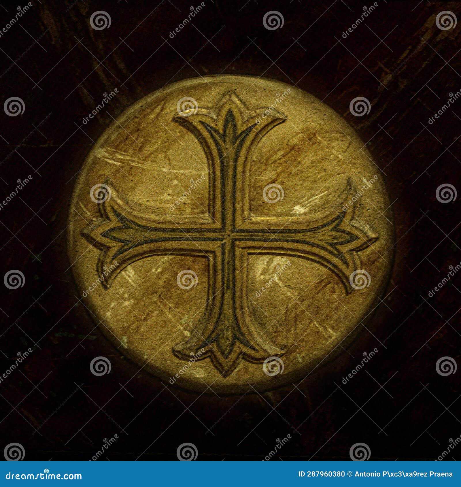 Cross Paté stock photo. Image of carving, wood, paté - 287960380