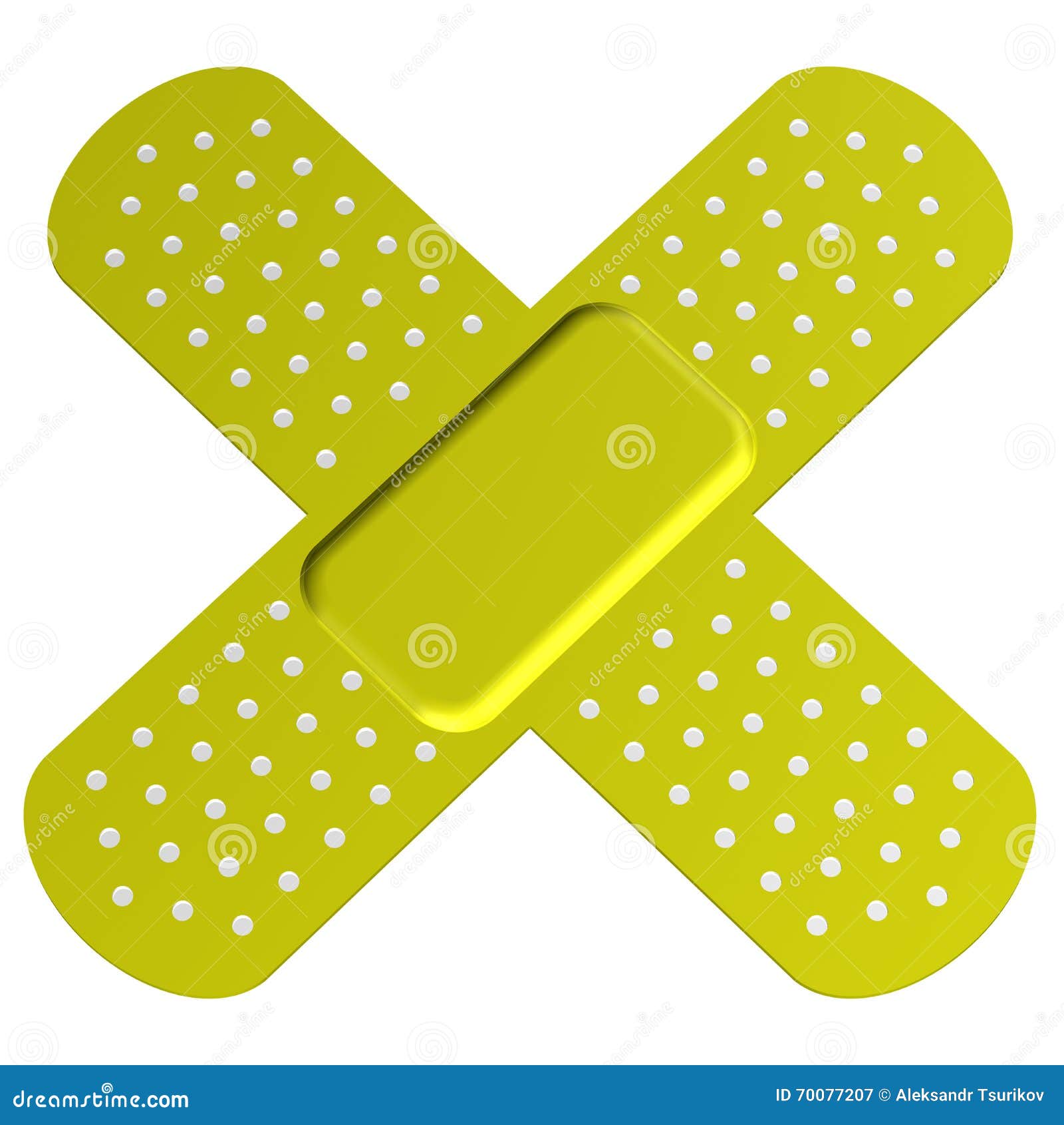 Cross patch. 3D rendering. stock illustration. Illustration of ...