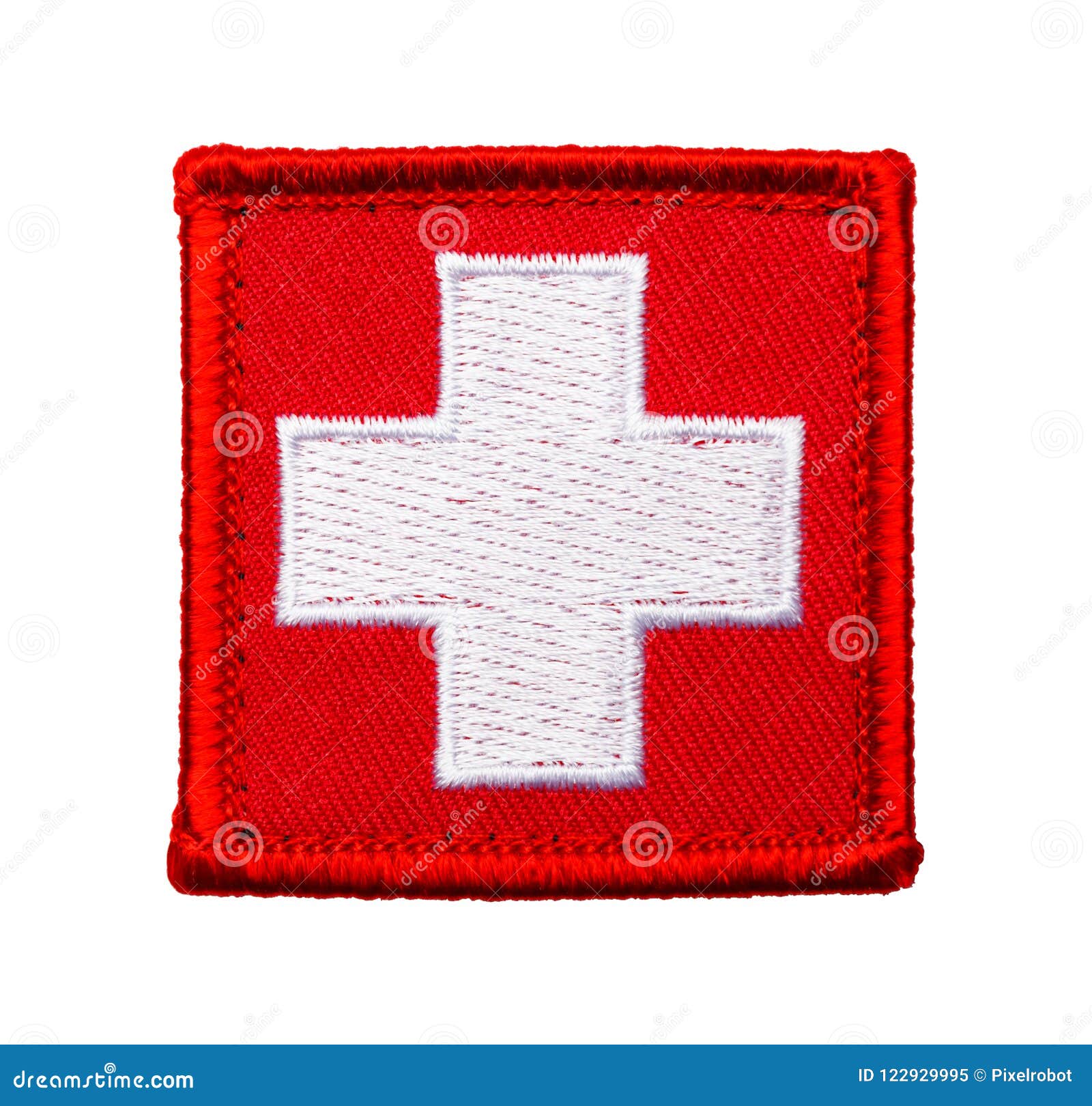 Cross Patch stock image. Image of white, medical, uniform - 122929995