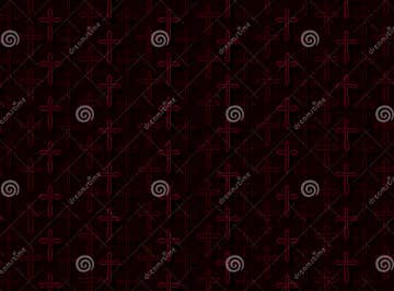 Cross Pattern Background Wallpaper Design Layout Stock Illustration ...