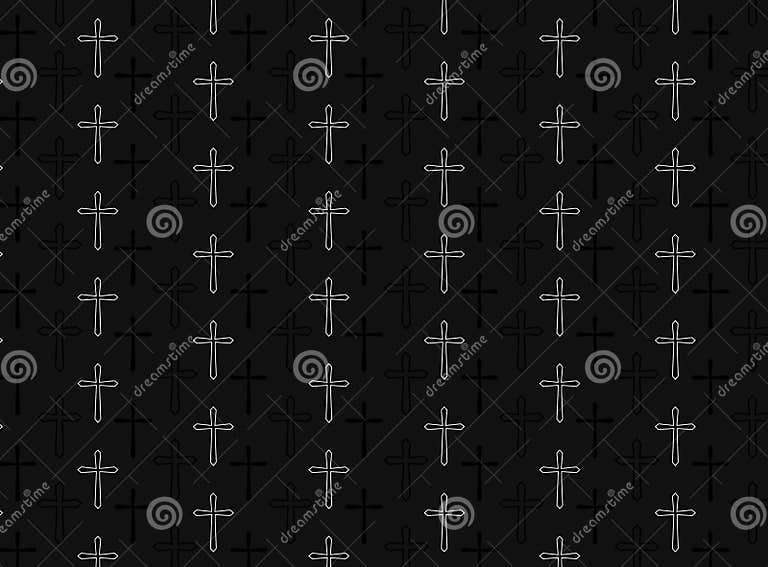 Cross Pattern Background Wallpaper Design Layout Stock Illustration ...