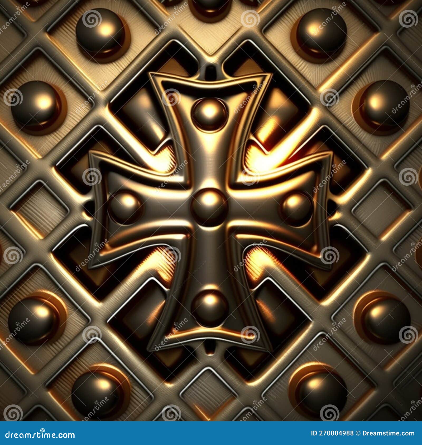 Cross theme pattern stock illustration. Illustration of traditional ...