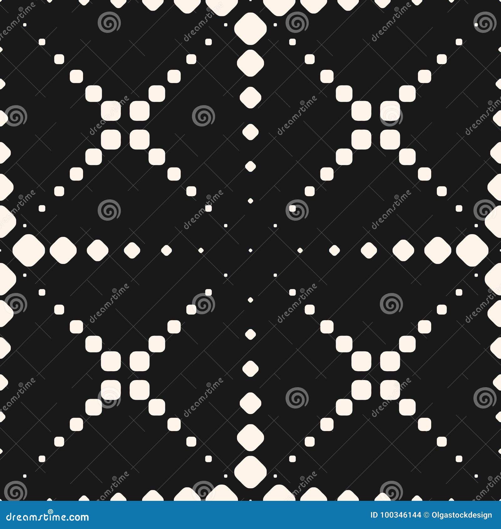 Cross Pattern with Halftone Dotted Lines. Stock Vector - Illustration ...