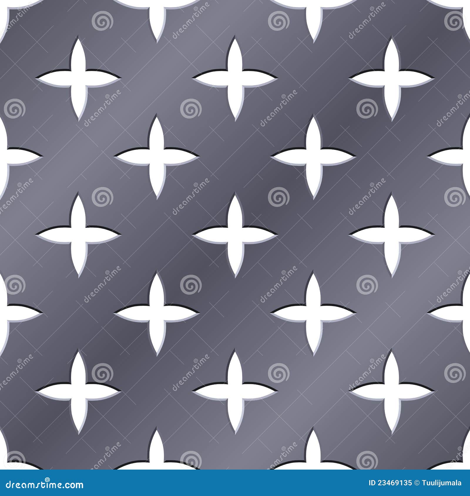 Cross perforated pattern. stock vector. Illustration of metal - 23469135