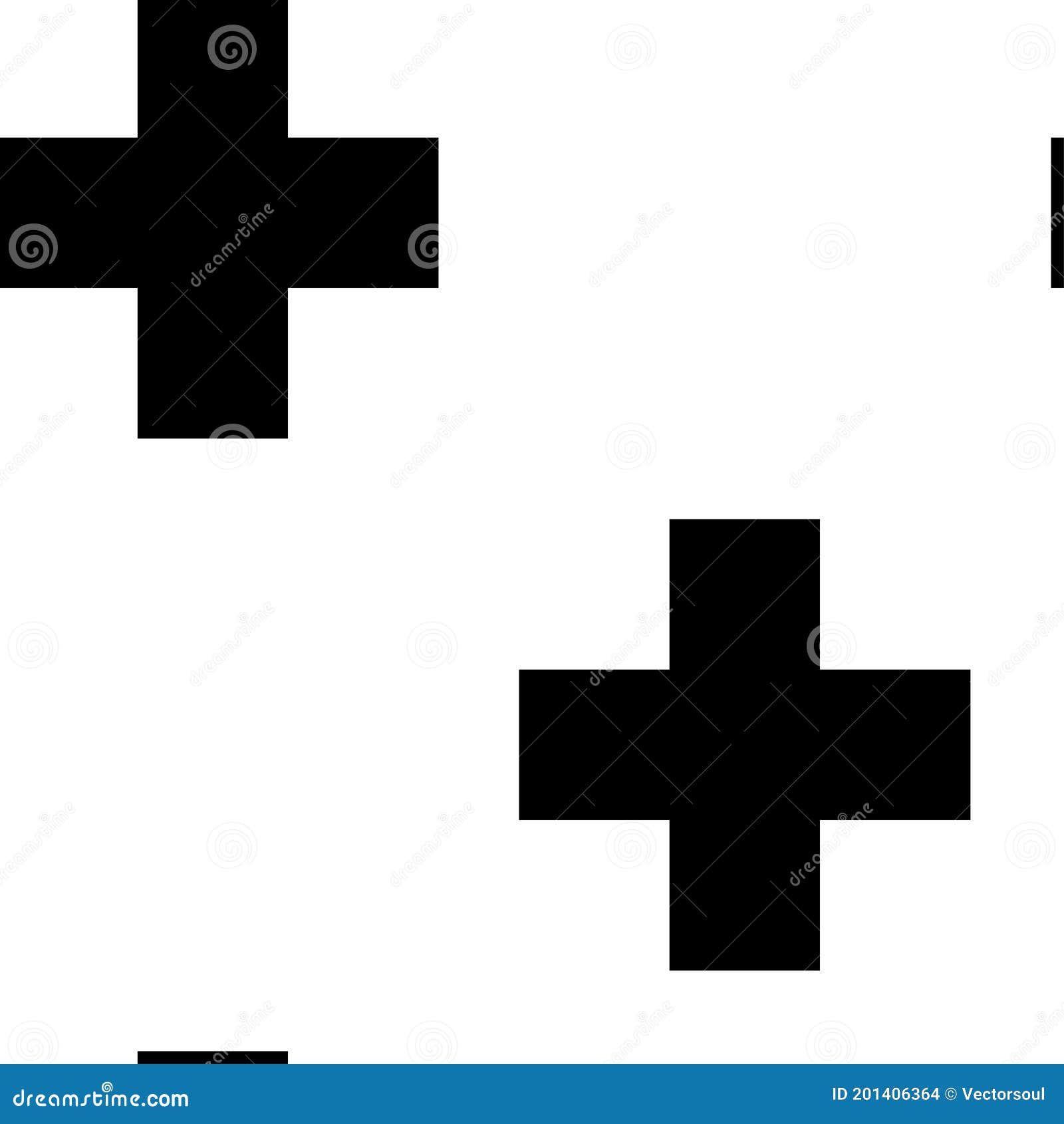 Cross, Plus Sign, Symbol, Mark Repeatable Background, Pattern ...