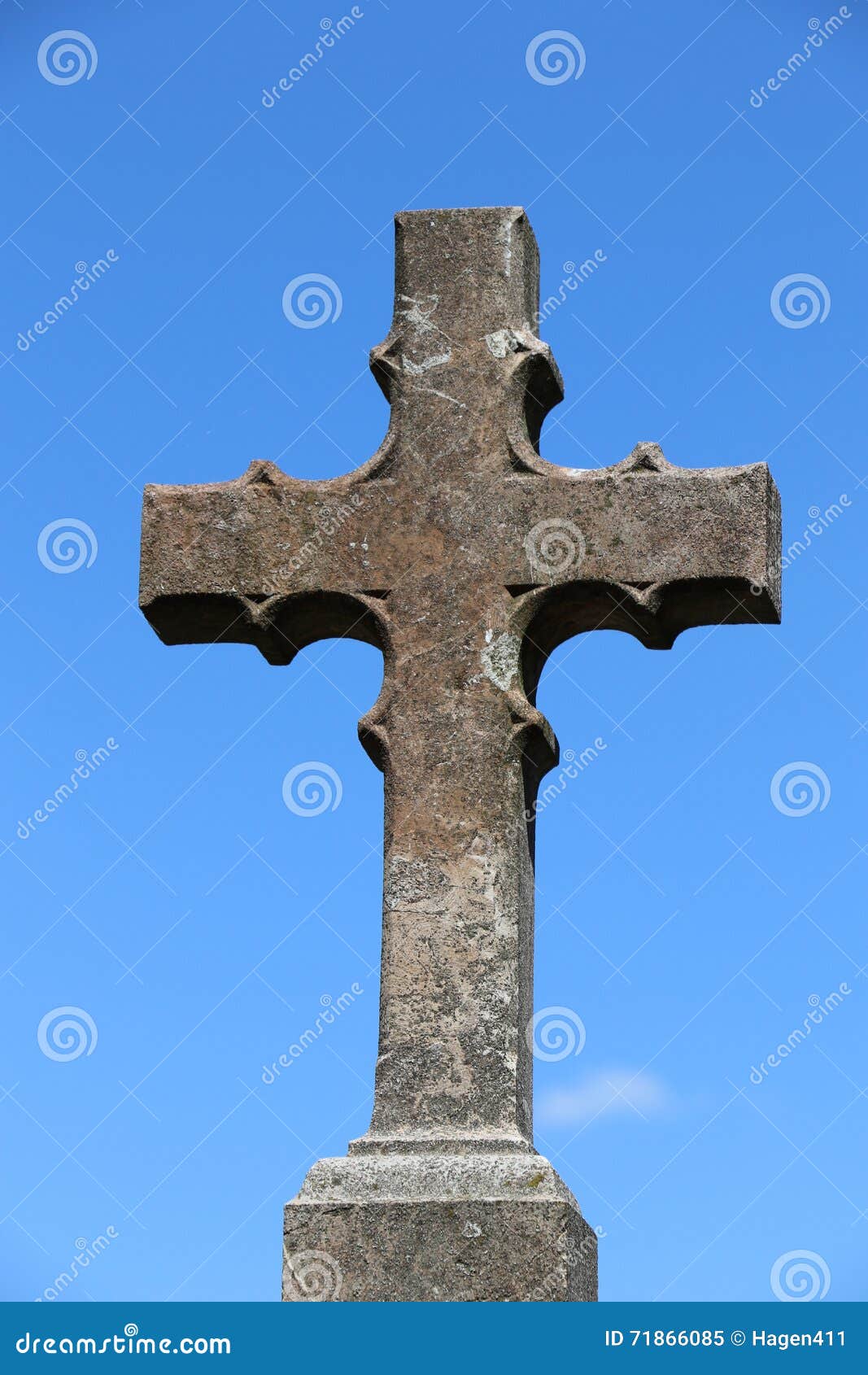 Cross in Prague stock image. Image of christianity, czech - 71866085