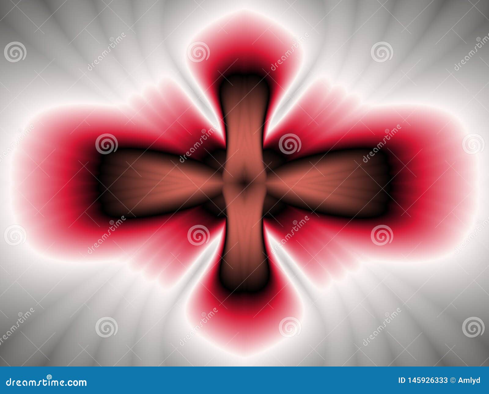 Cross radiant stock illustration. Illustration of conceptual - 145926333