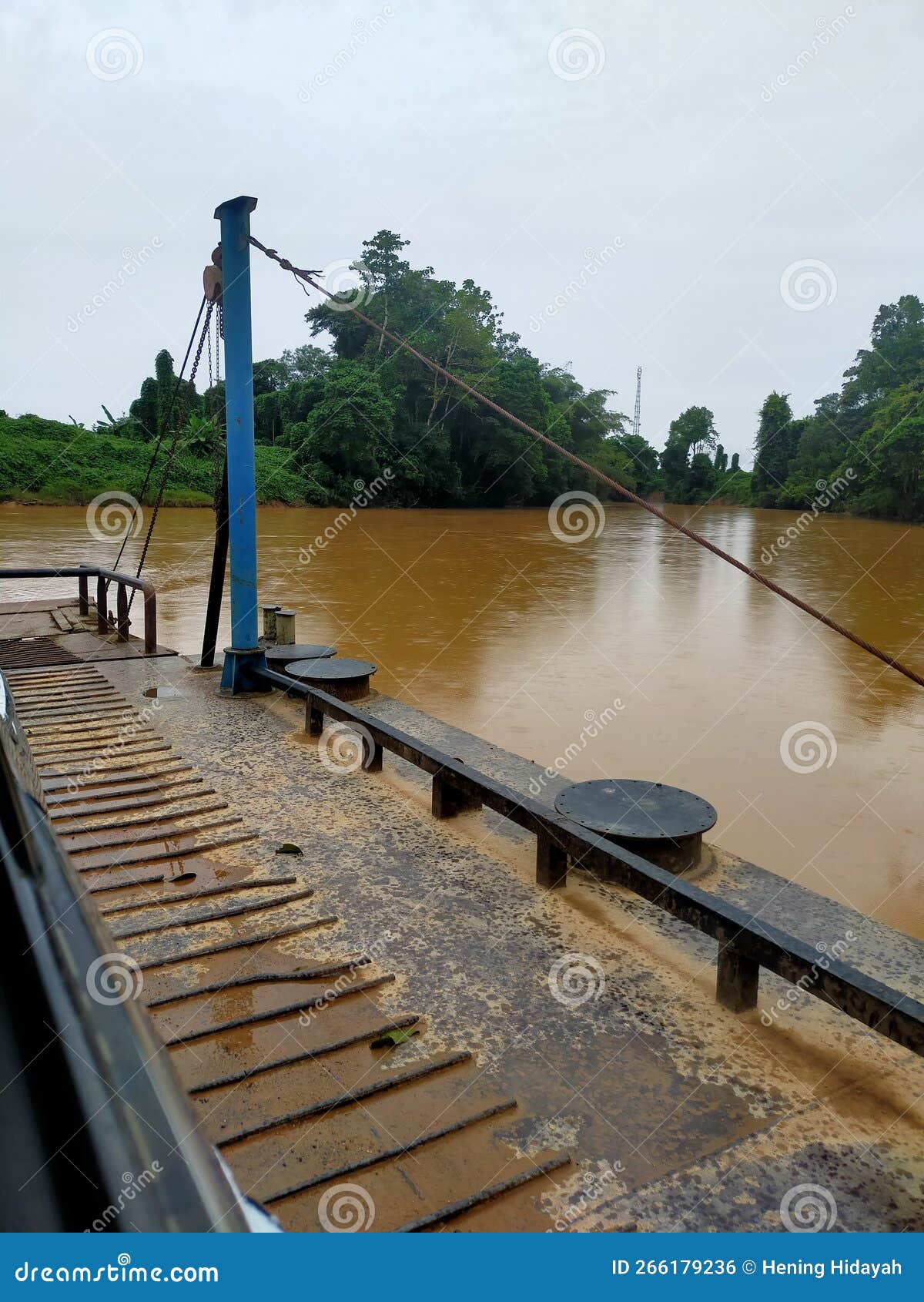 Cross the river stock photo. Image of pier, boat, dock - 266179236