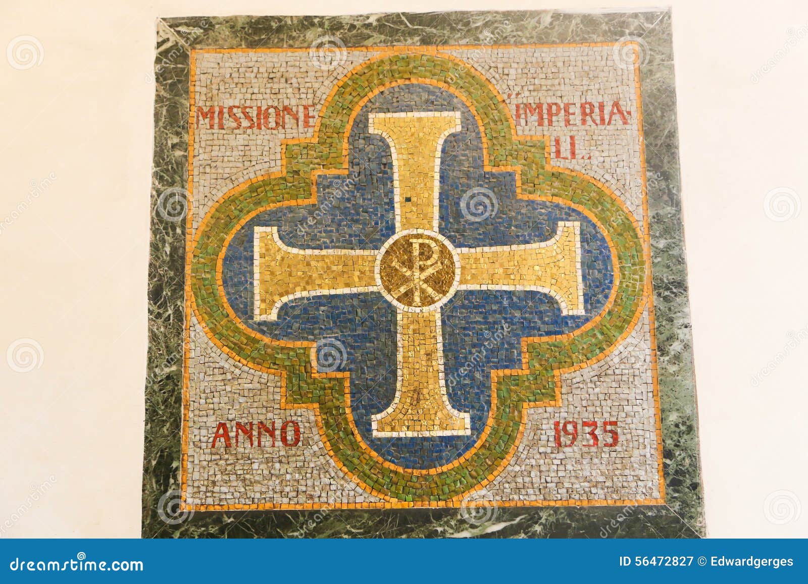 Cross at Rome, Italy editorial photography. Image of historic - 56472827