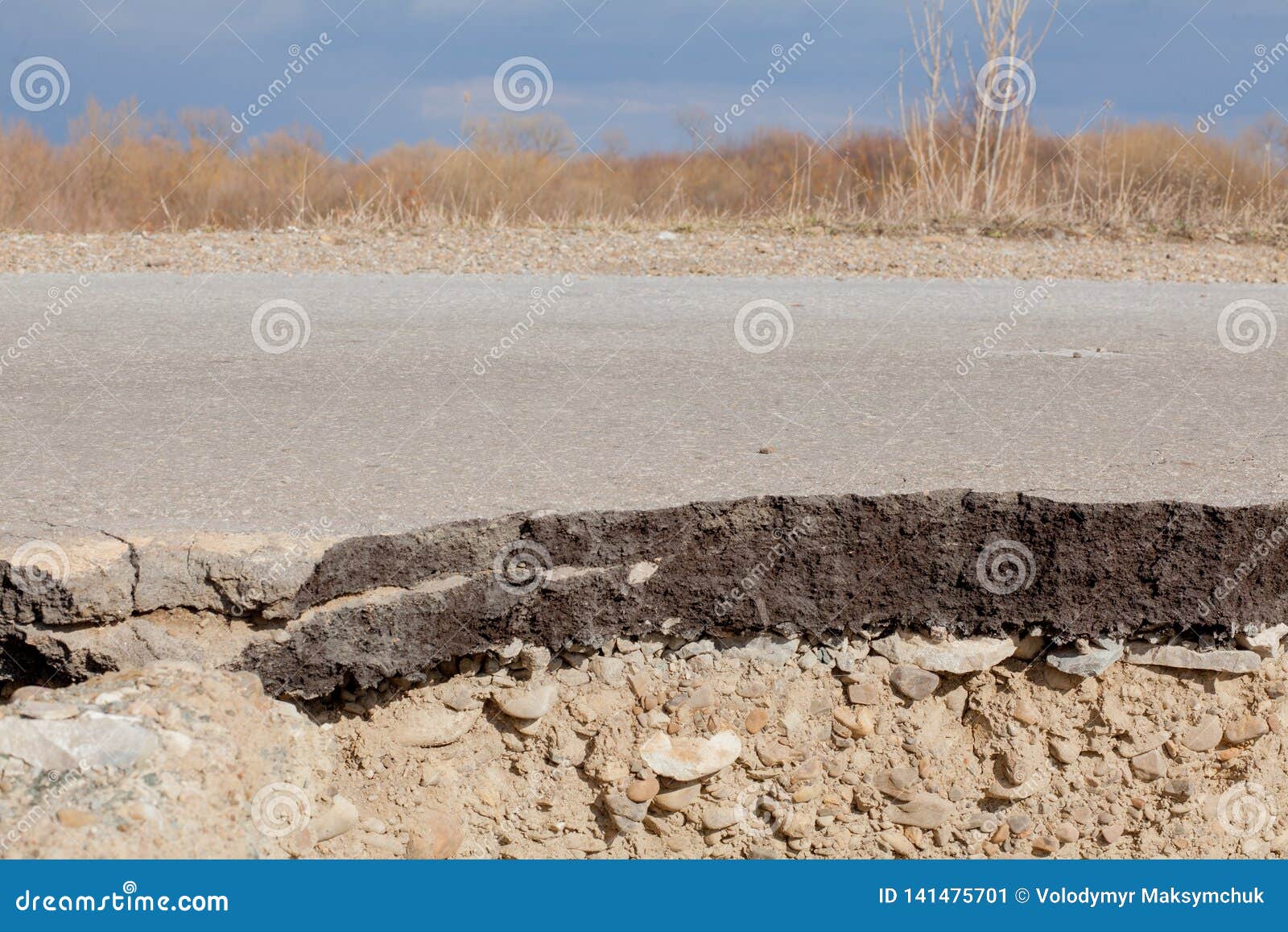 Dirt Road Cross Section