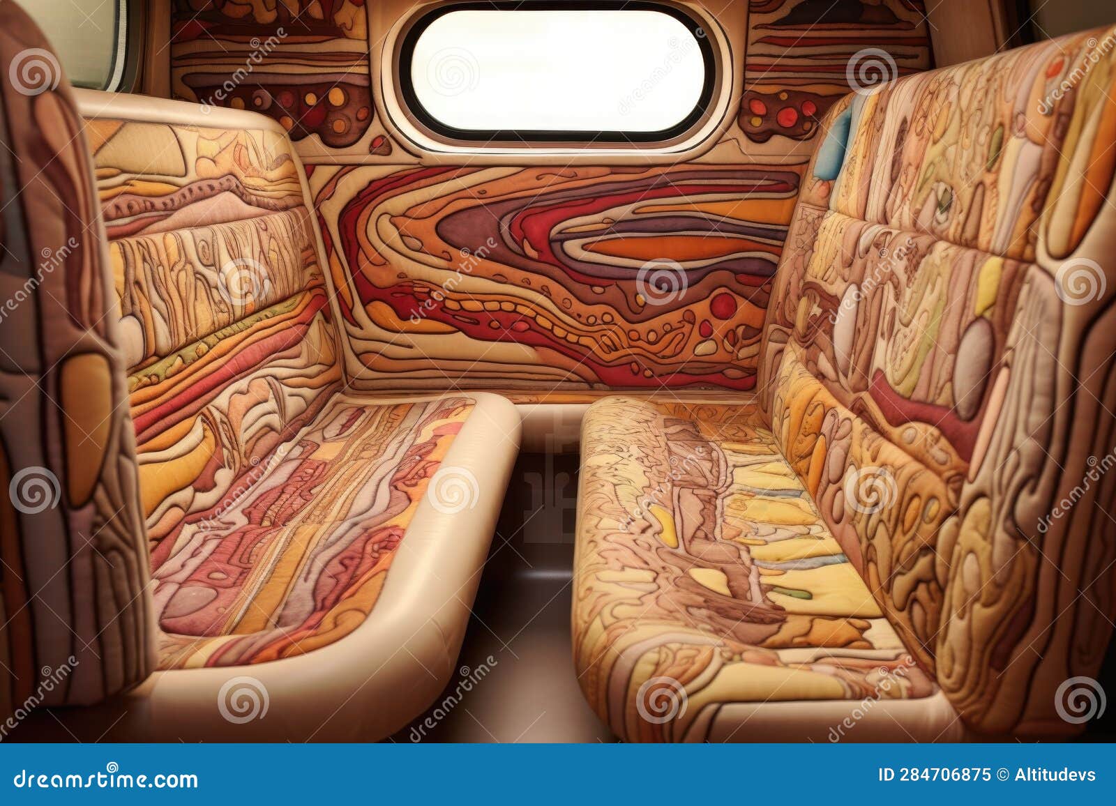Cross-section of Bacteria Living in Bus Upholstery Stock Image - Image ...