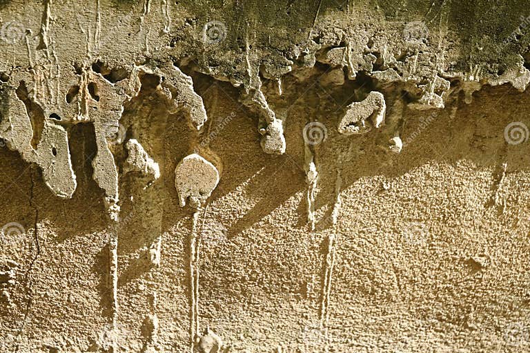 Cross Section of Concrete Footpath. Stock Photo - Image of heavy ...