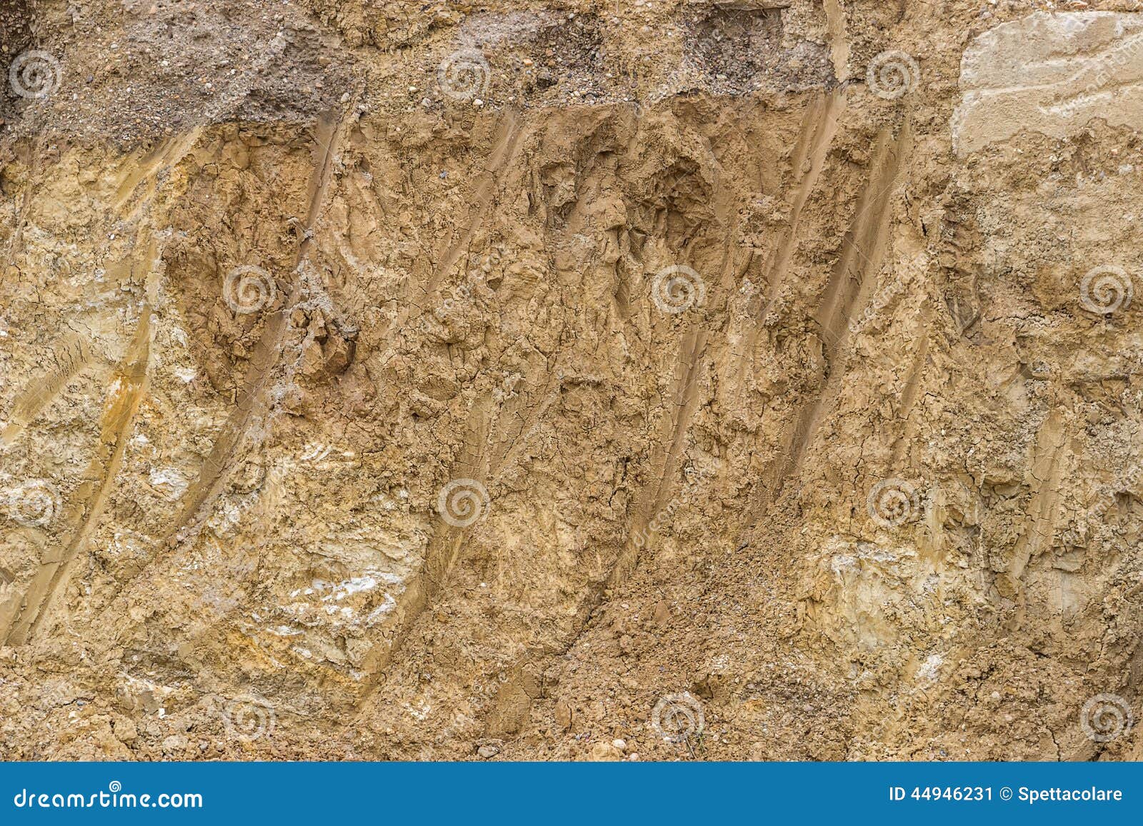 Cross Section of Dirt Background Stock Image - Image of soil ...