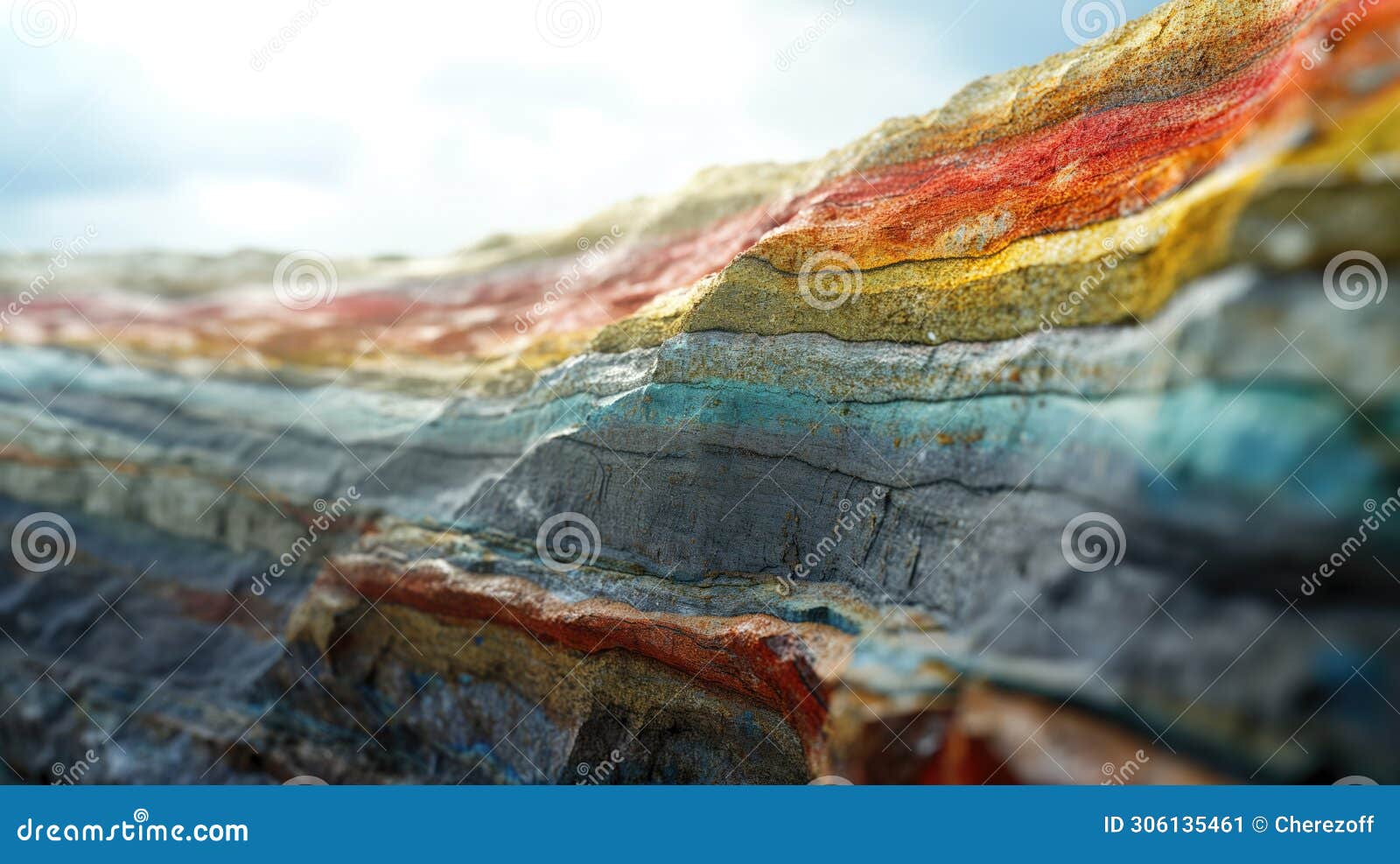 Cross-section of the Earth S Crust with Diamond Deposits Stock Image ...