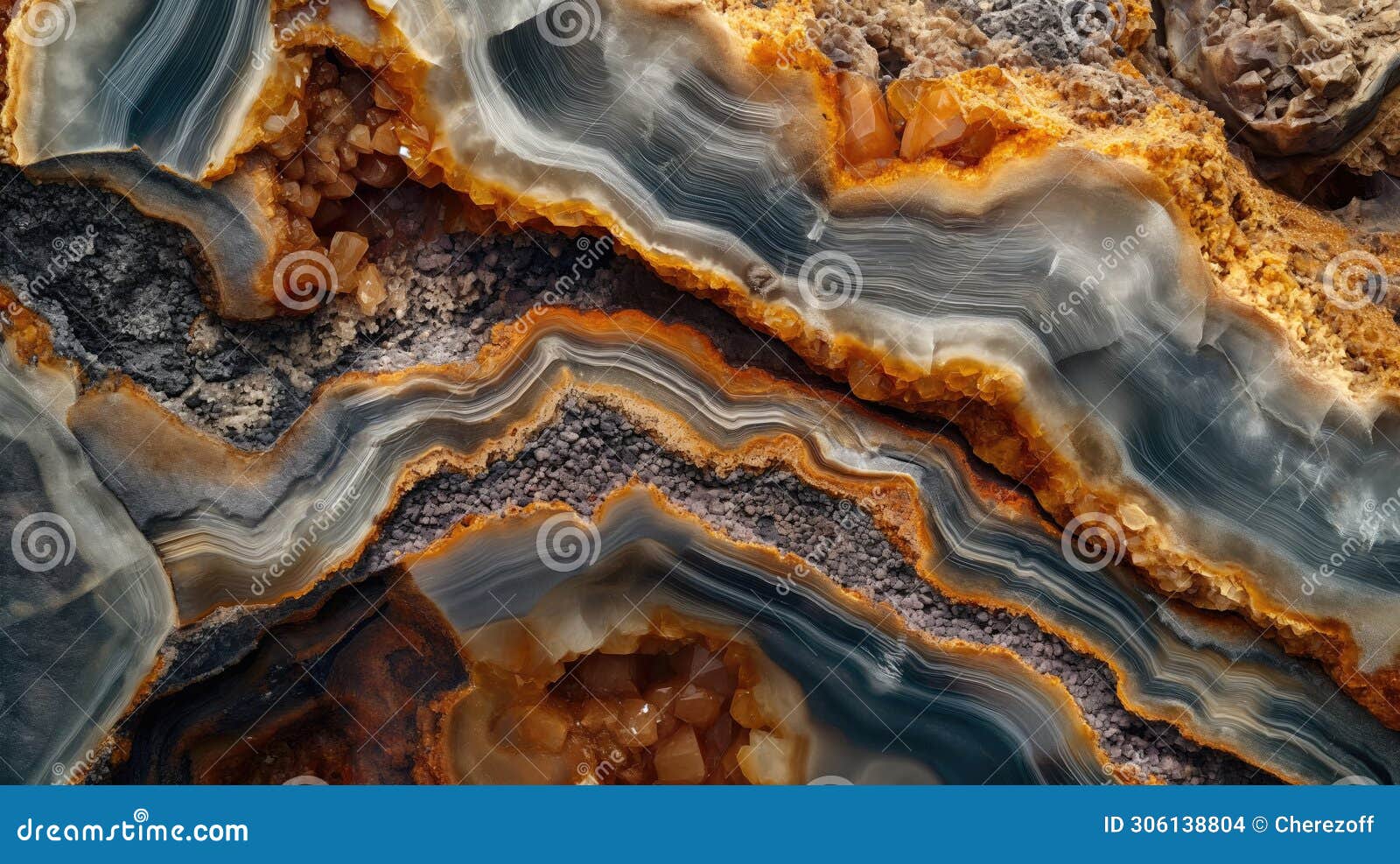 Cross-section of the Earth S Crust with Diamond Deposits Stock Photo ...