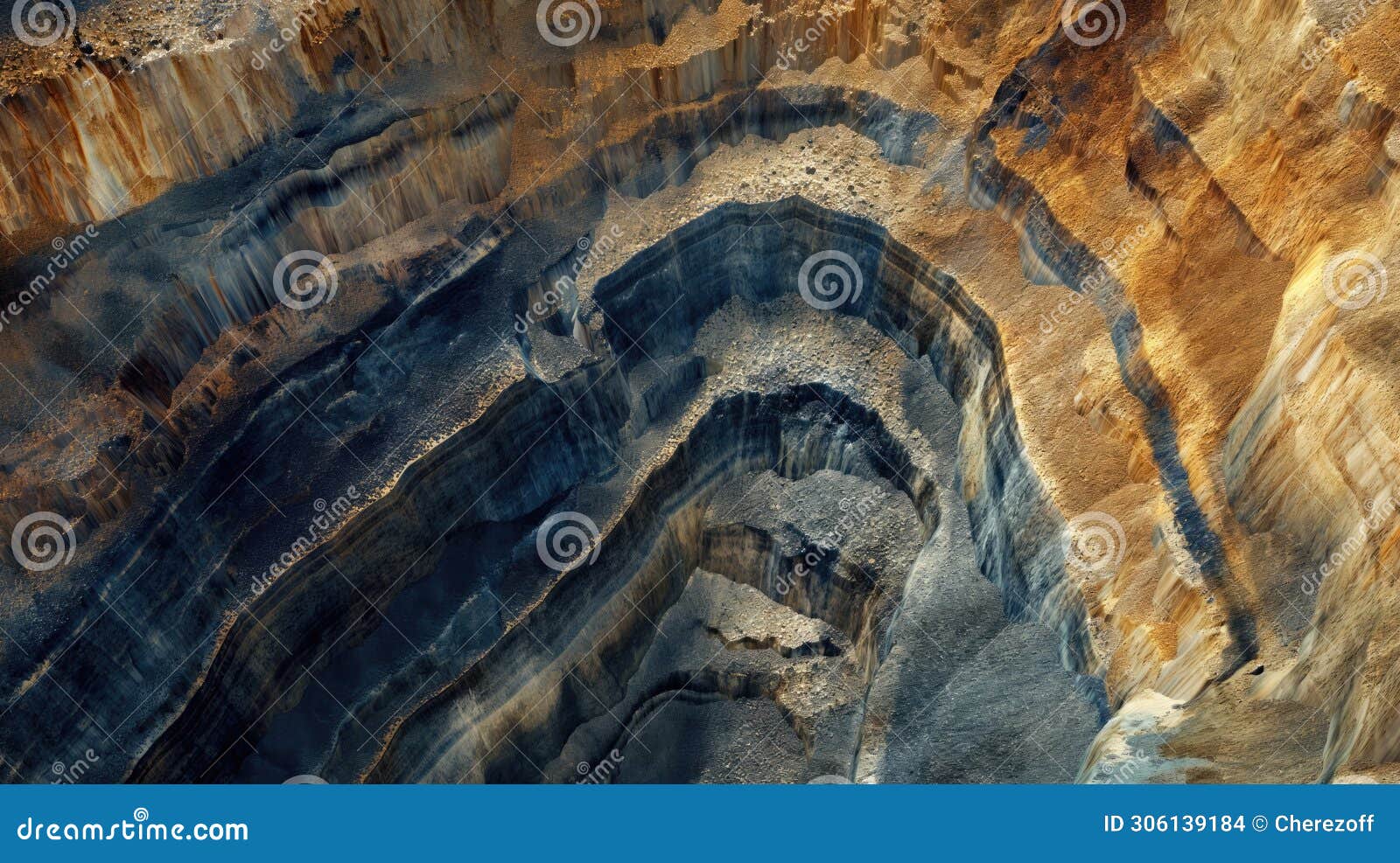 Cross-section of the Earth S Crust with Diamond Deposits Stock Photo ...