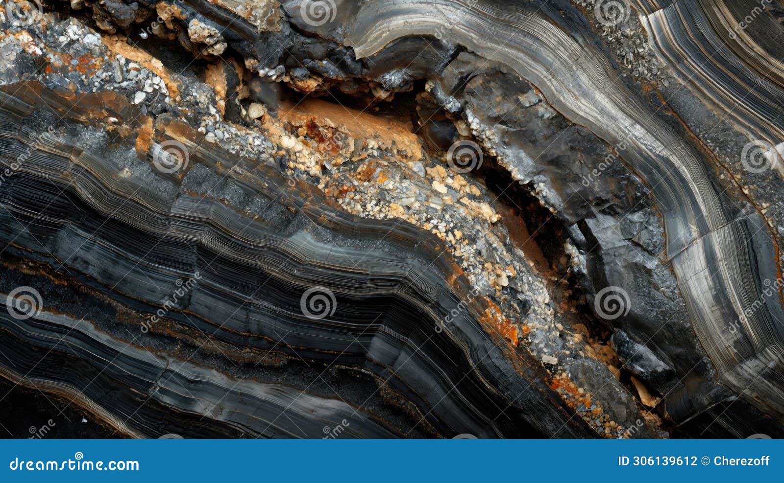 Cross-section of the Earth S Crust with Diamond Deposits Stock Photo ...