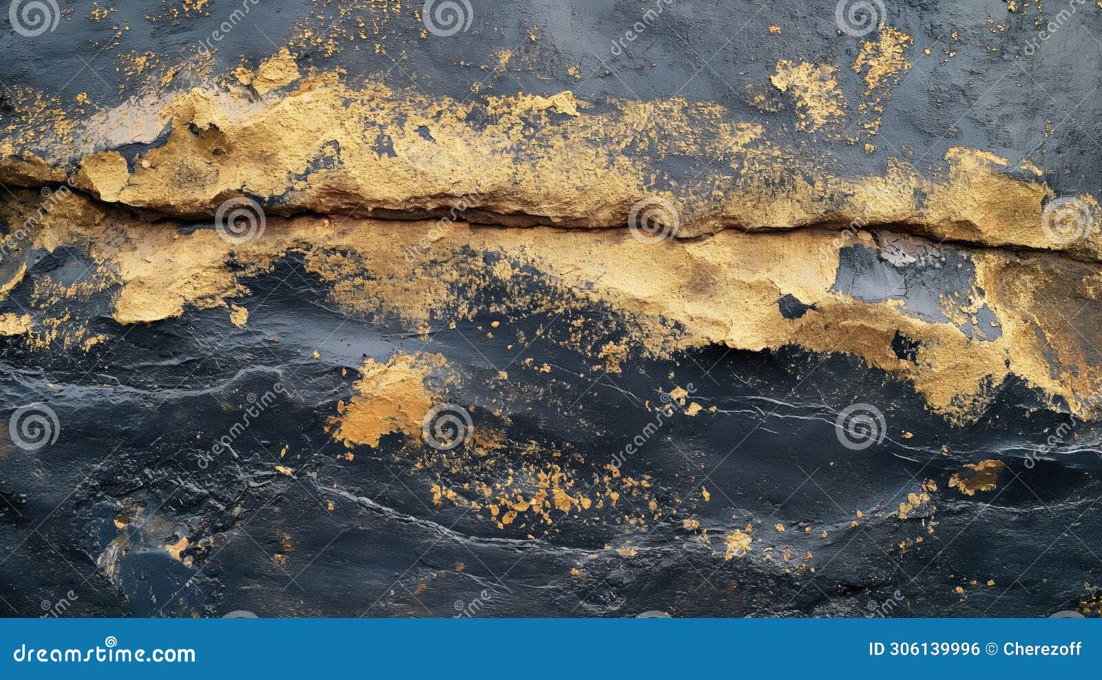 Cross-section of the Earth S Crust with Gold Deposits Stock Photo ...