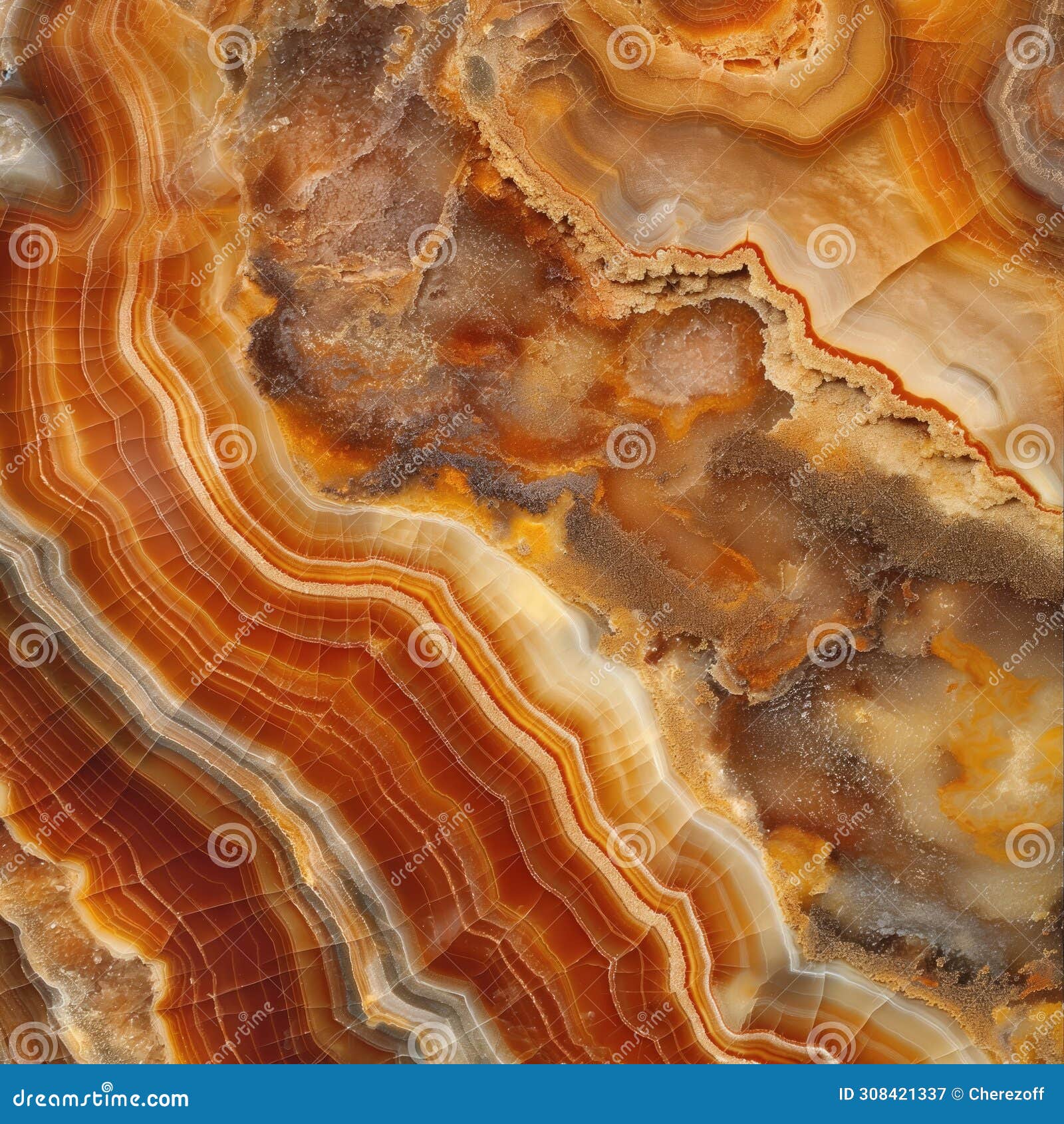 Cross-section of the Earth S Surface with Minerals Stock Image - Image ...