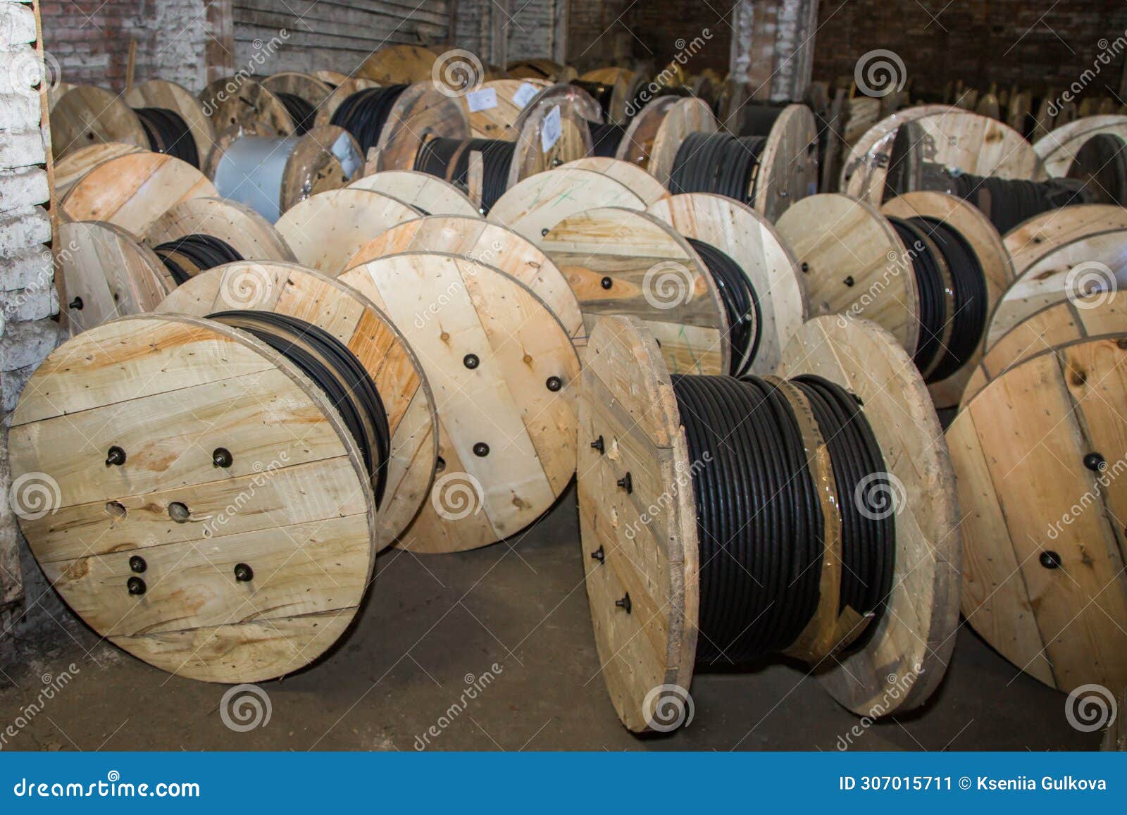 Cross Section of High-voltage Cable High Quality Photo Stock Image ...