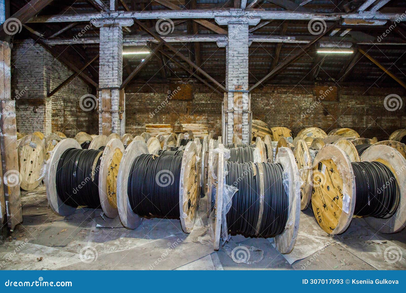 Cross Section of High-voltage Cable High Quality Photo Stock Image ...