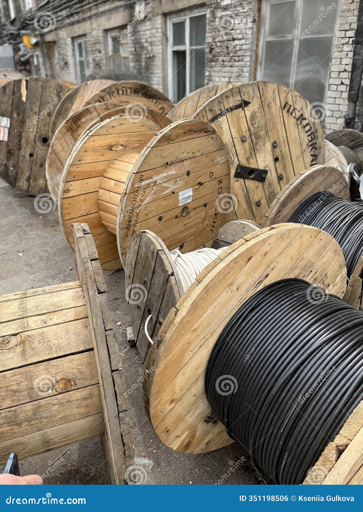 High Voltage Motor Starter With Red And Green Switches Editorial Image ...