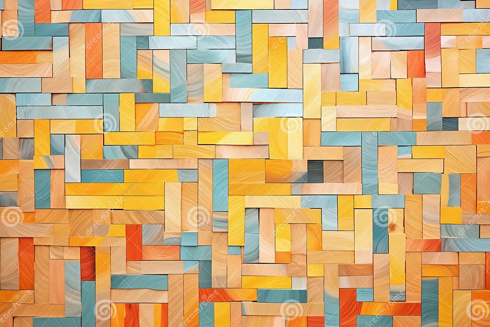 Cross-section of Layered Parquet Composites Stock Photo - Image of ...